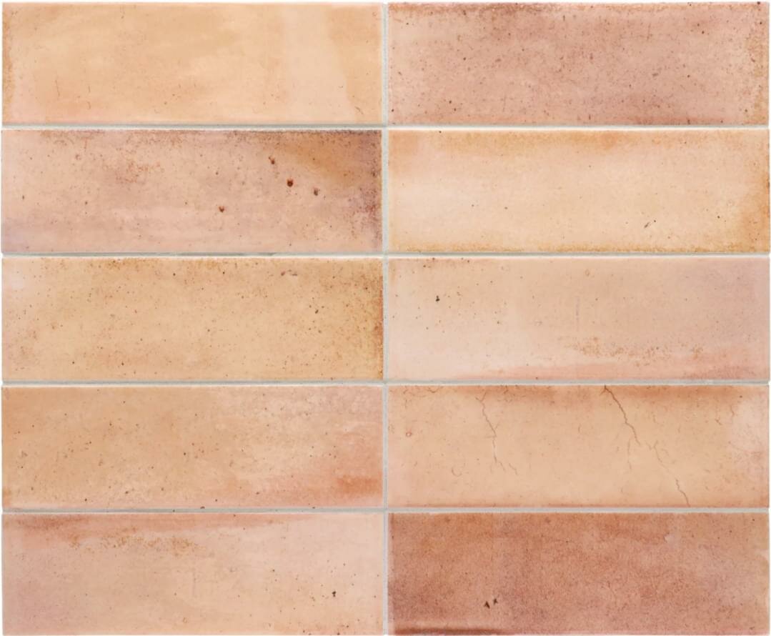 Плитка Equipe "EQUIPE HANOI Pink", 30036 прямоугольная, глянцевая, 6,5x20 см , уп 0.5м2 (38шт.)