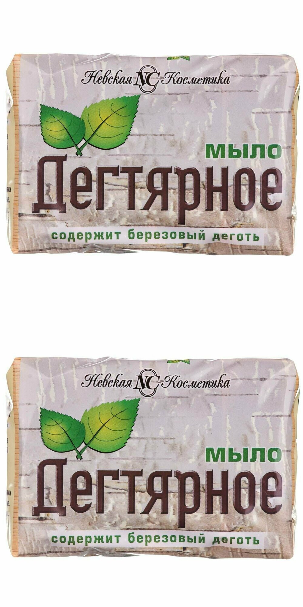 Невская Косметика мыло Дегтярное 100г - 2 штуки