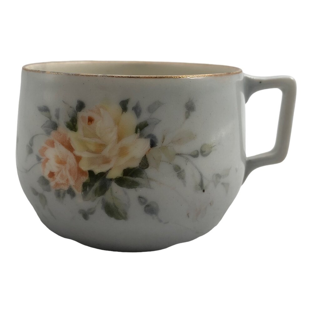 Чайная чашка "Цветы" фарфор, 1900-1917 гг, Российская Империя