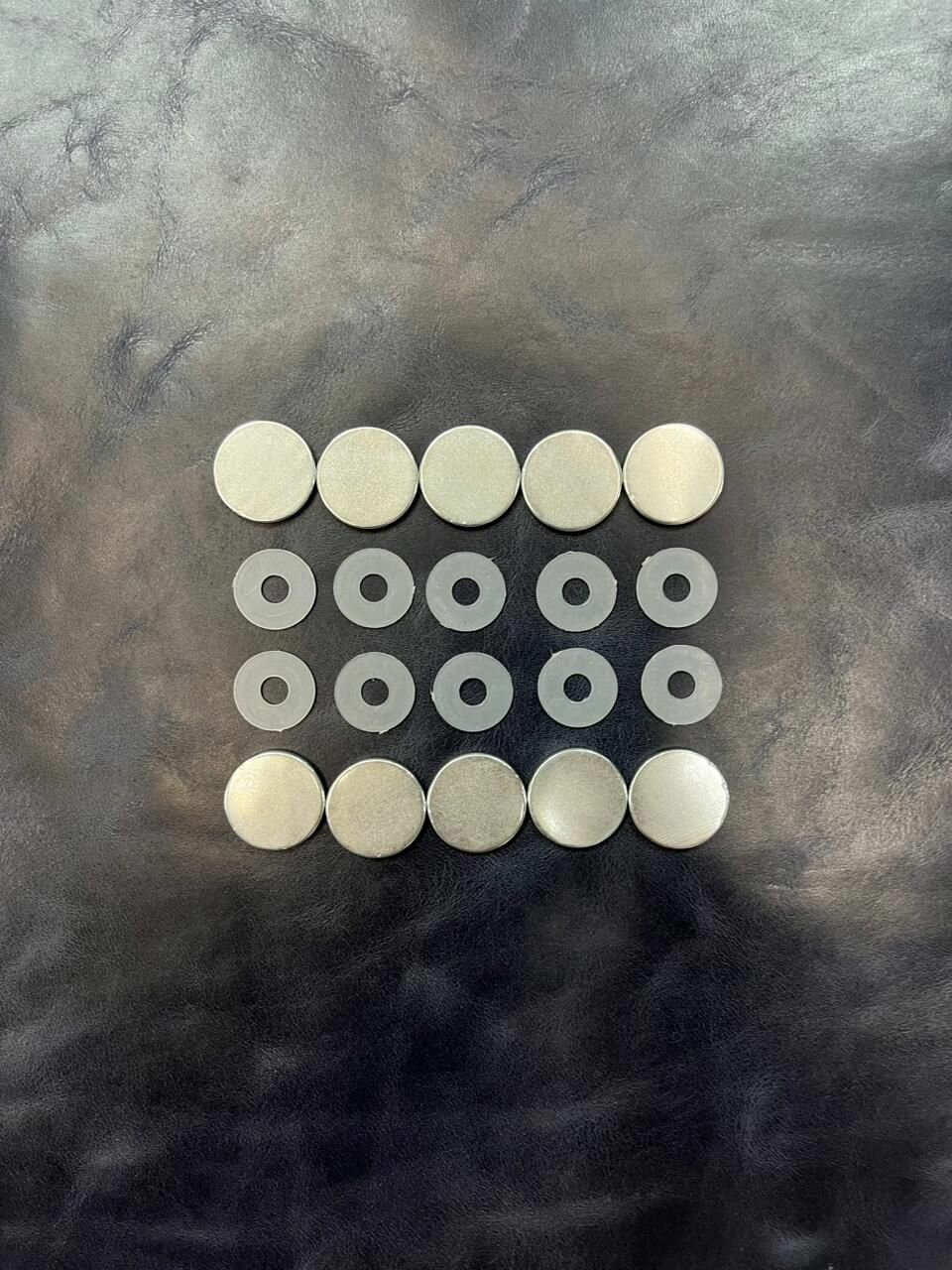 Неодимовый магнит плоский, 10 шт.