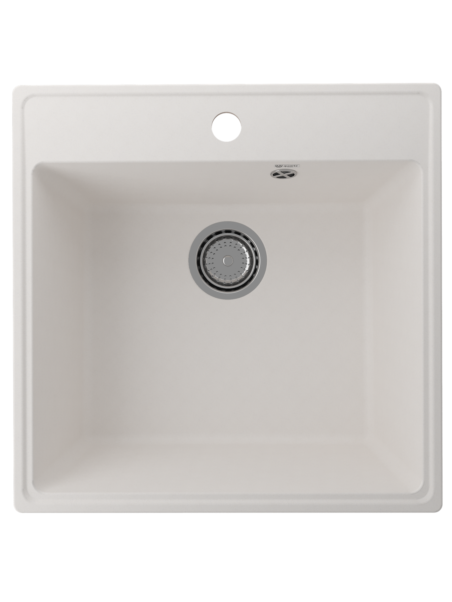Кухонная мойка Ulgran Quartz 51 см Forte 505-01 белая