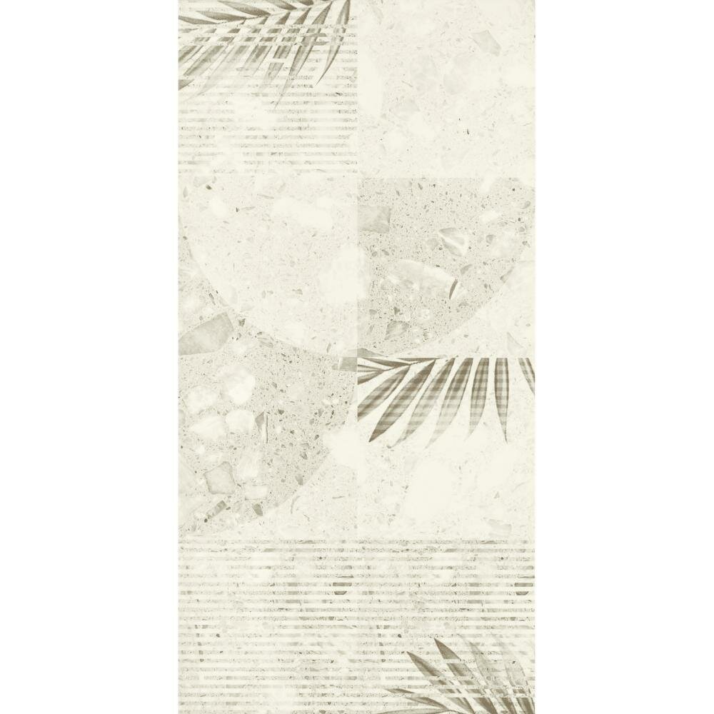 Плитка декор Нефрит Трани серая 1 600х300х9 мм