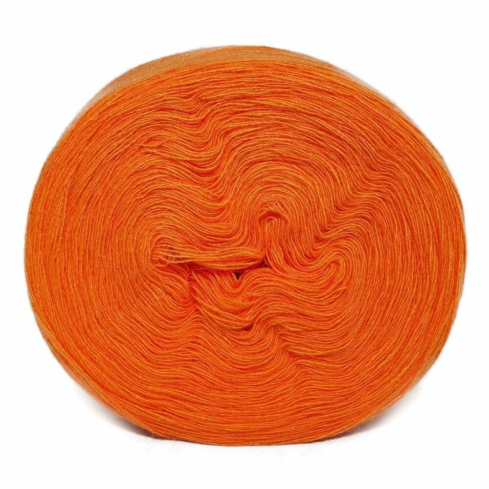 Пряжа Рассказовская Акрил Рассказовский, оранжевый - 26, 100% акрил, 2 мотка, 250 г, 1200 м.