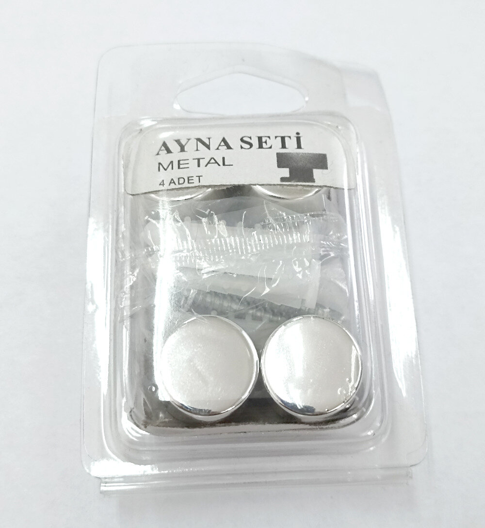 Крепление для зеркала AMIX, хром, 1 комплект.