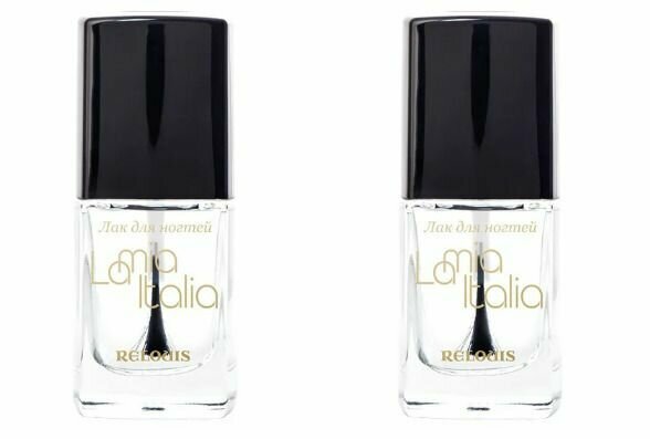 Relouis, Лак для ногтей La Mia Italia, тон 00, 2 шт.