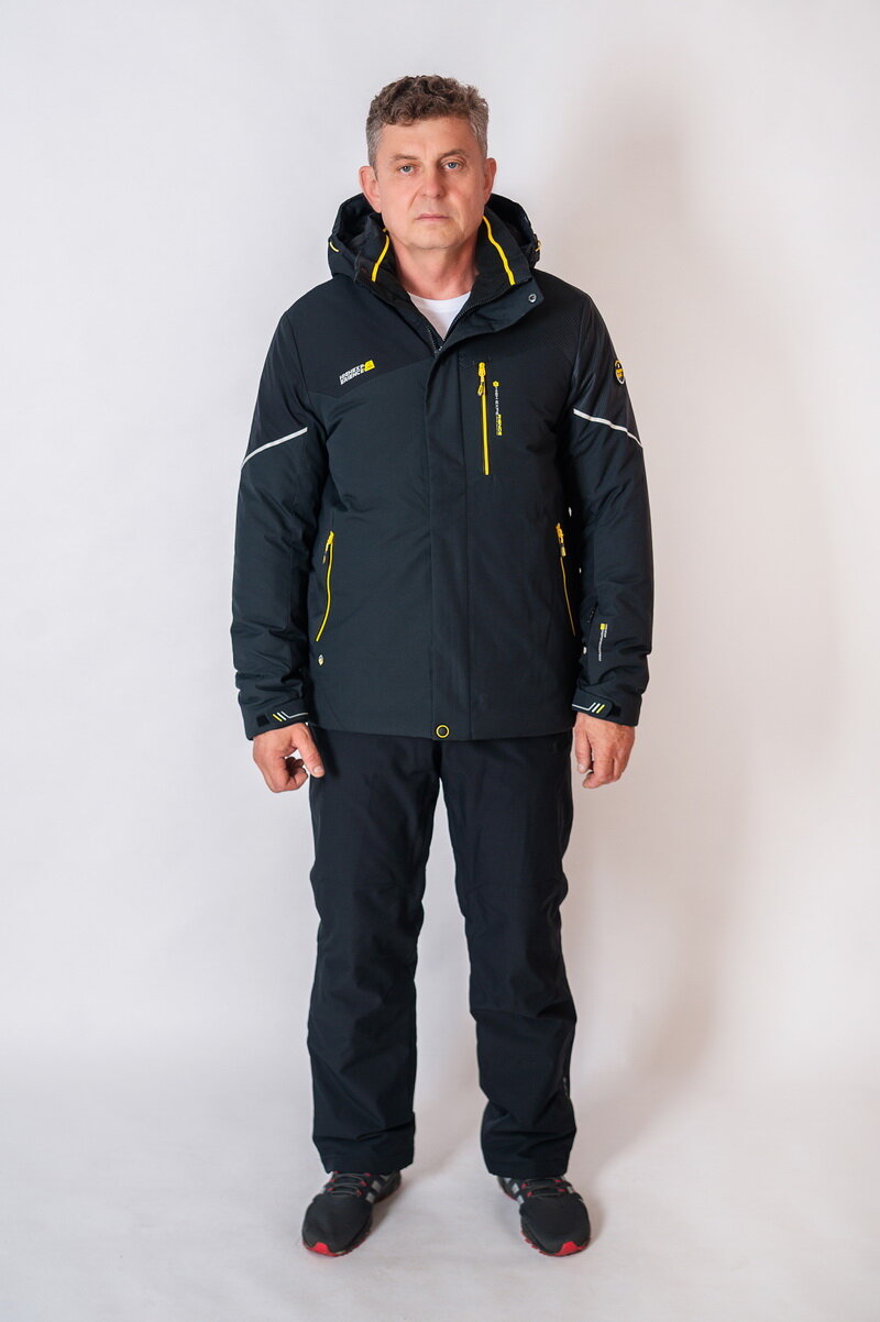 Куртка серый/черный 54р, 13001