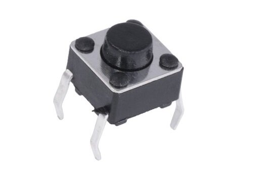 KLS7-TS6601-4.3-180, Кнопка тактовая h4.3мм 1 штука