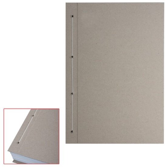 Крышки переплетные картонные Brauberg для прошивки документов А4, 305х220 мм, комплект 100 шт.