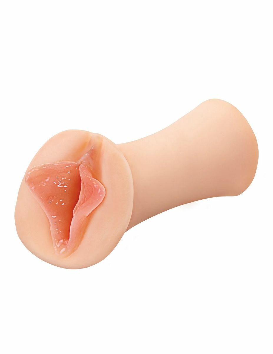 Мастурбатор-вагина Wet Pussies Luscious Lips Light, телесный