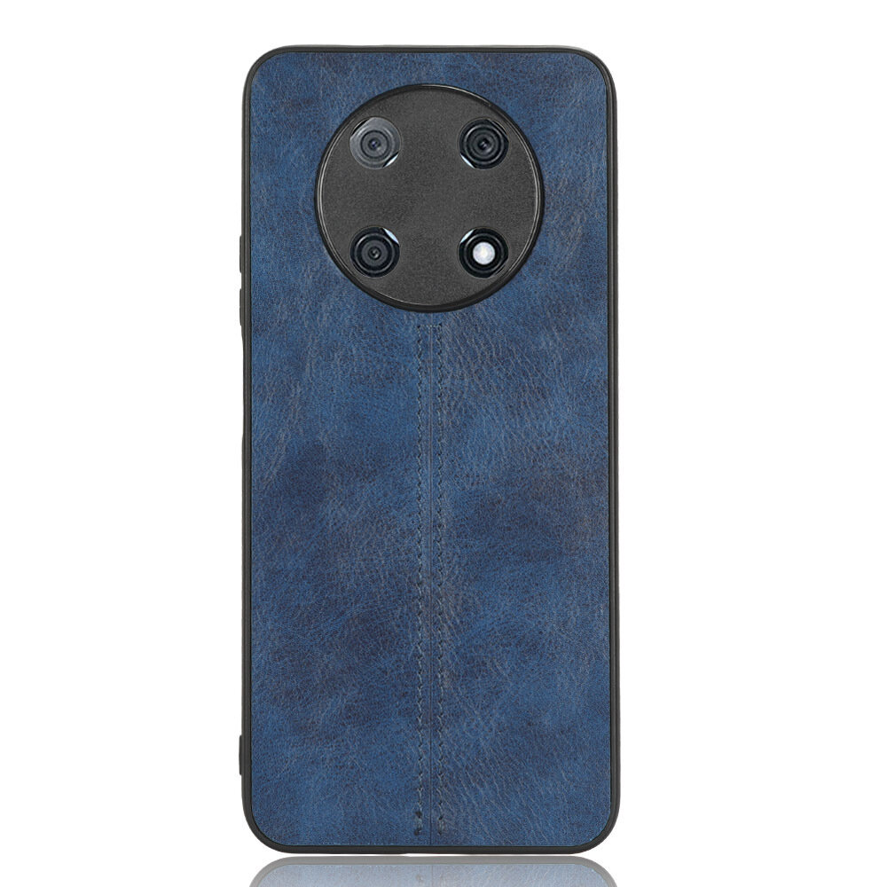 Чехол «Culture Perimetrali» на Huawei Nova Y90 (CTR-LX1) / Enjoy 50 Pro из силикона, со вставкой из эко-кожи, синий