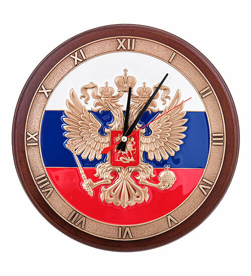 Настенные часы Герб России ПК-224 113-706730