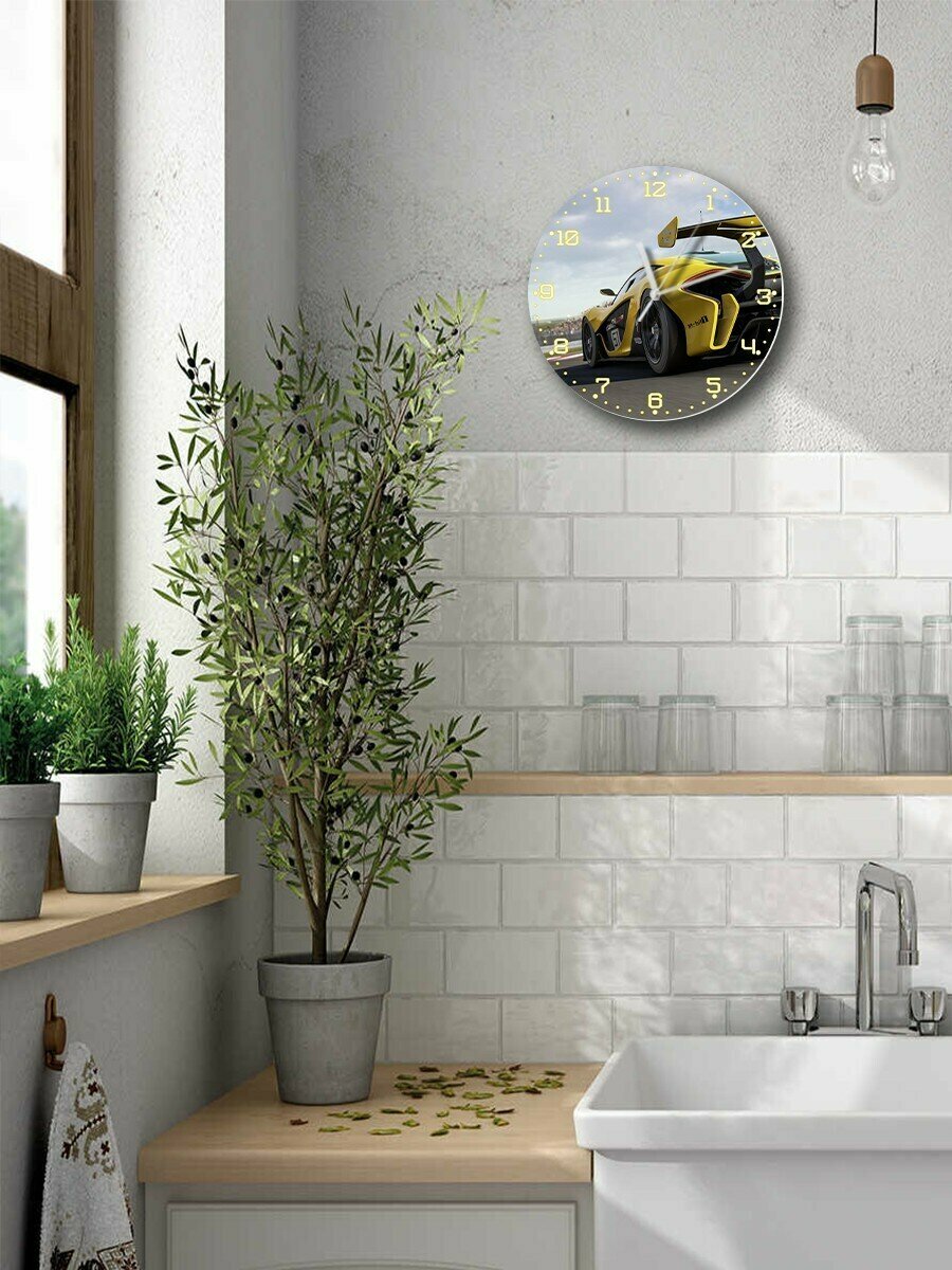 Настенные часы УФ с рисунком игры Forza Motorsport 6 - 4616