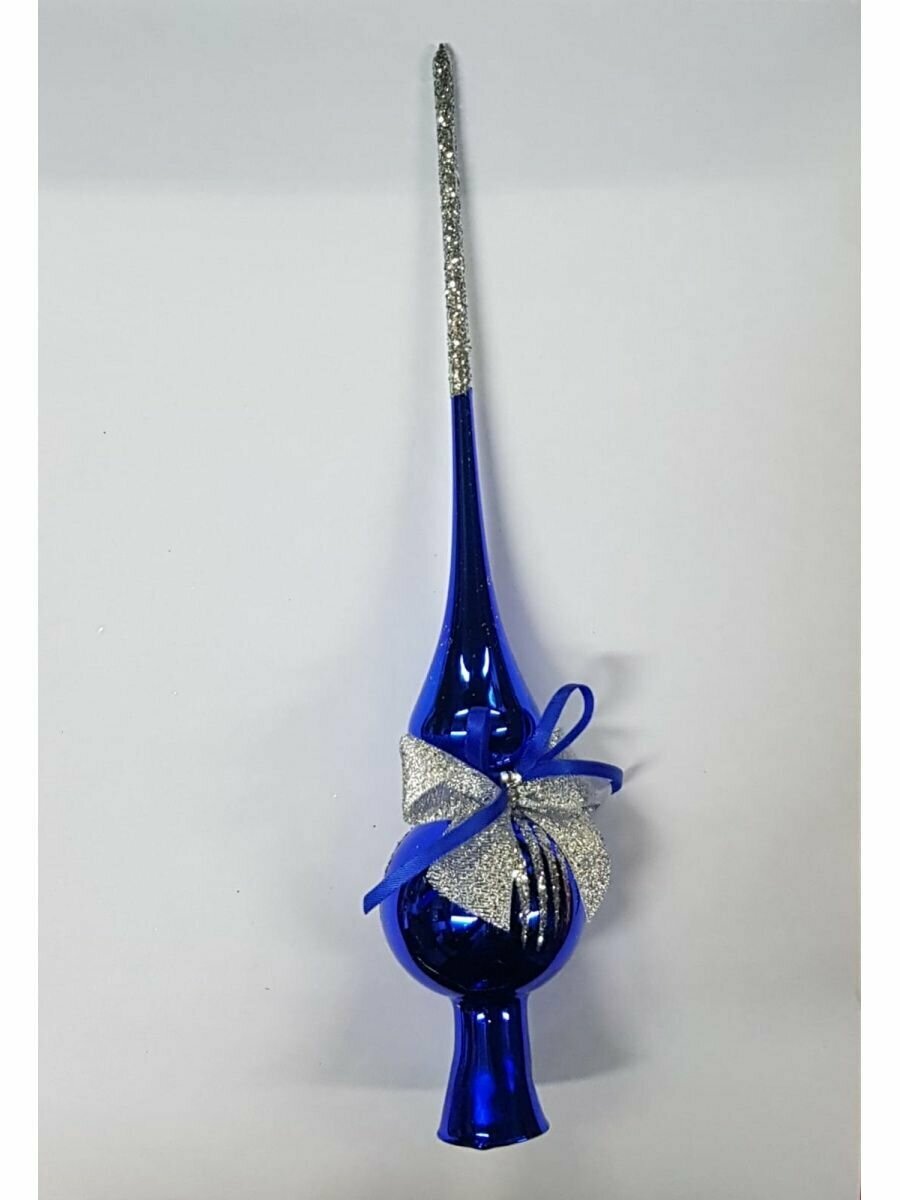 Верхушка на елку Лучик синий