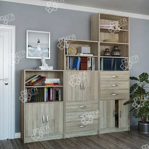 Стеллаж Оливия для книг 195*112*32.8