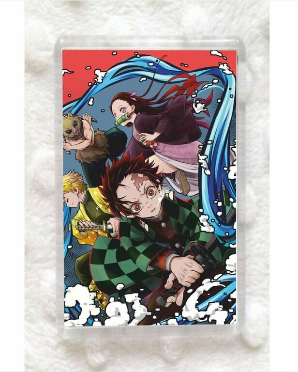 Магнит акриловый Клинок, уничтожающий демонов № 1