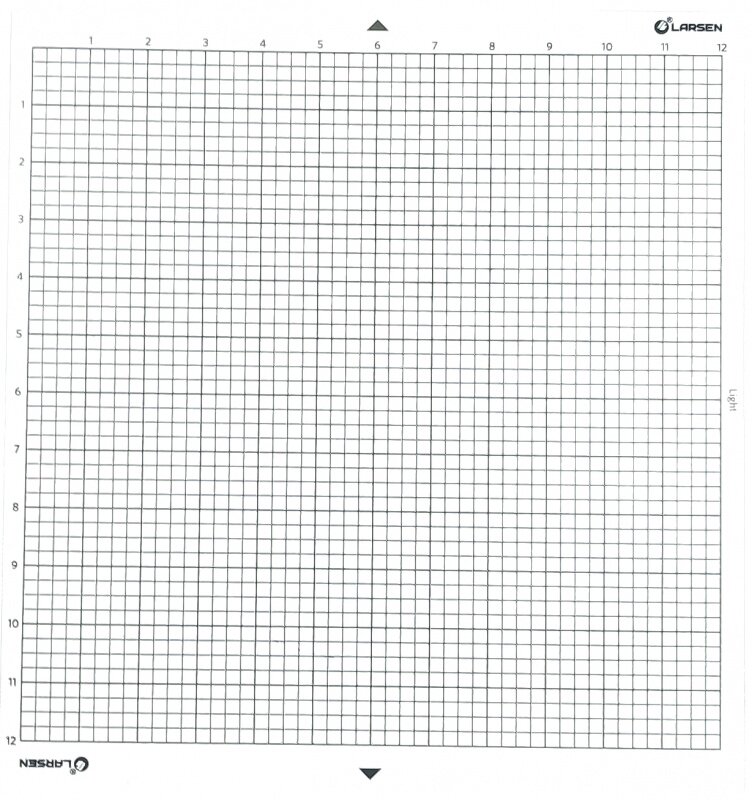Липкий коврик для режущего плоттера Cameo 30х30см Larsen/Ларсен Слабый клей