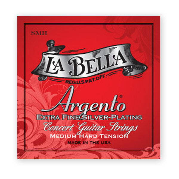 Струны для классической гитары La Bella SMH Argento Medium-Hard Tension 29-43