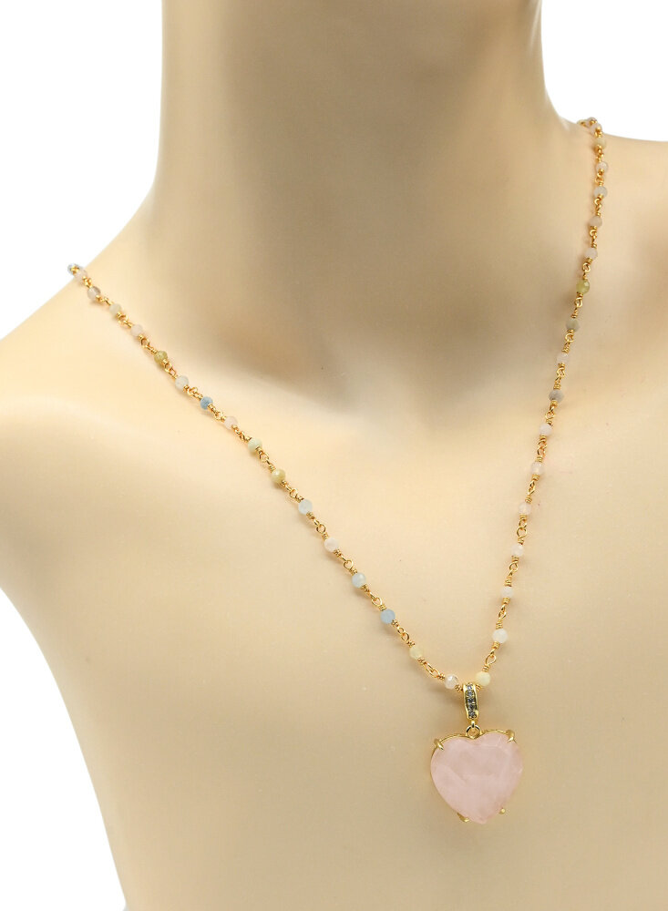 Бусы, кварц