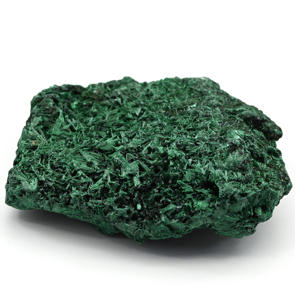 Малахит плисовый подарочный 75*57*21мм, 150г .