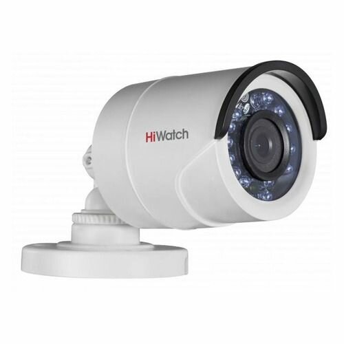 Камера видеонаблюдения аналоговая HIWATCH DS-T200A(B) (2.8MM), 1080p, 2.8 мм, белый