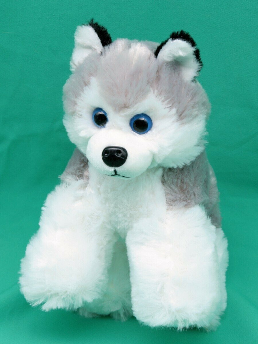 Мягкая игрушка Собачка Хаски 25 см.