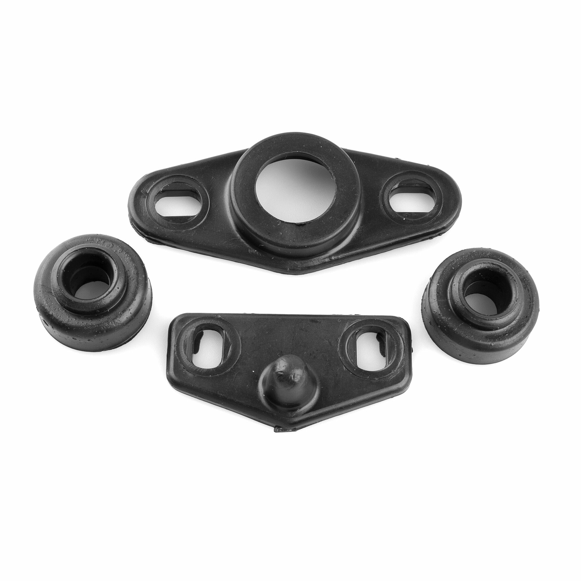 Направляющие сдвижной двери 2705 (бесшумные) (пластмасса) (гостех)