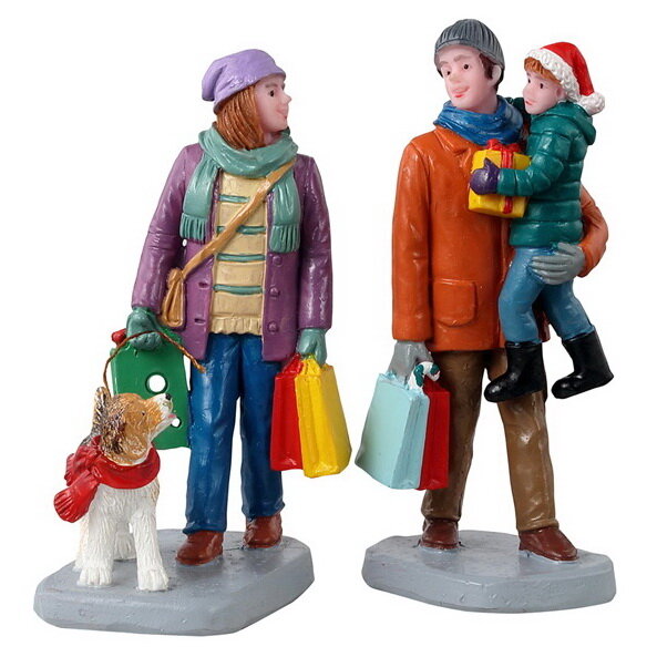 Набор фигурок Приятные хлопоты 7 см, 2 шт, Lemax, 12016-lemax