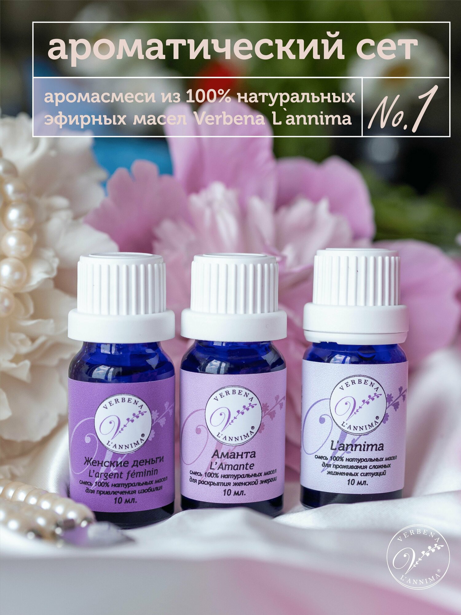 Ароматический сет из эфирных масел №1