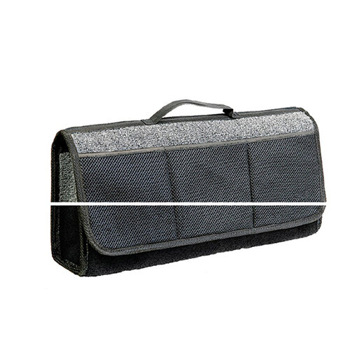 Органайзер в багажник ковролиновый AUTOPROFI TRAVEL (50x13x20 см) серый