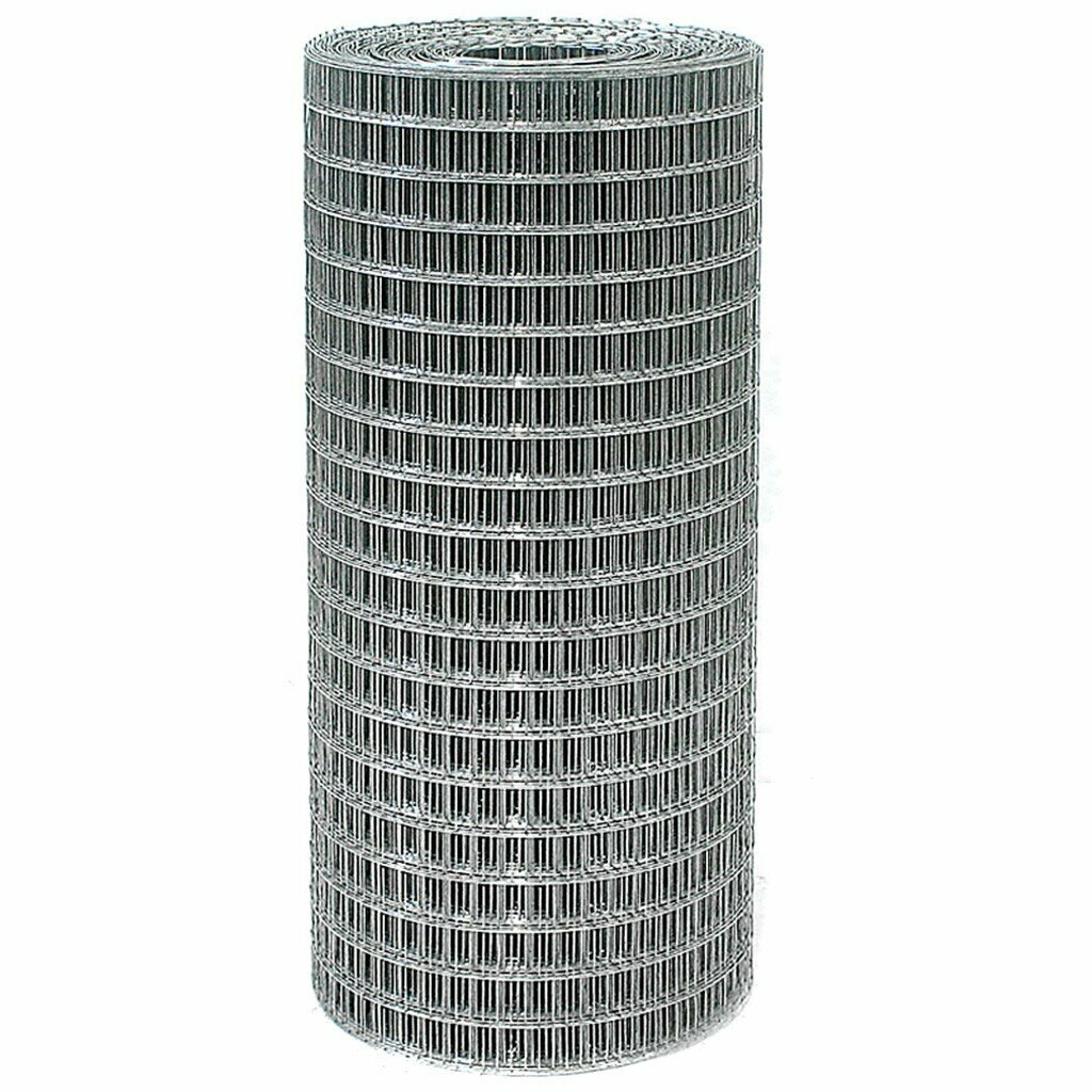 Сетка сварная кладочная в рулонах 25х25х1,5 мм 1х50 м оцинкованная