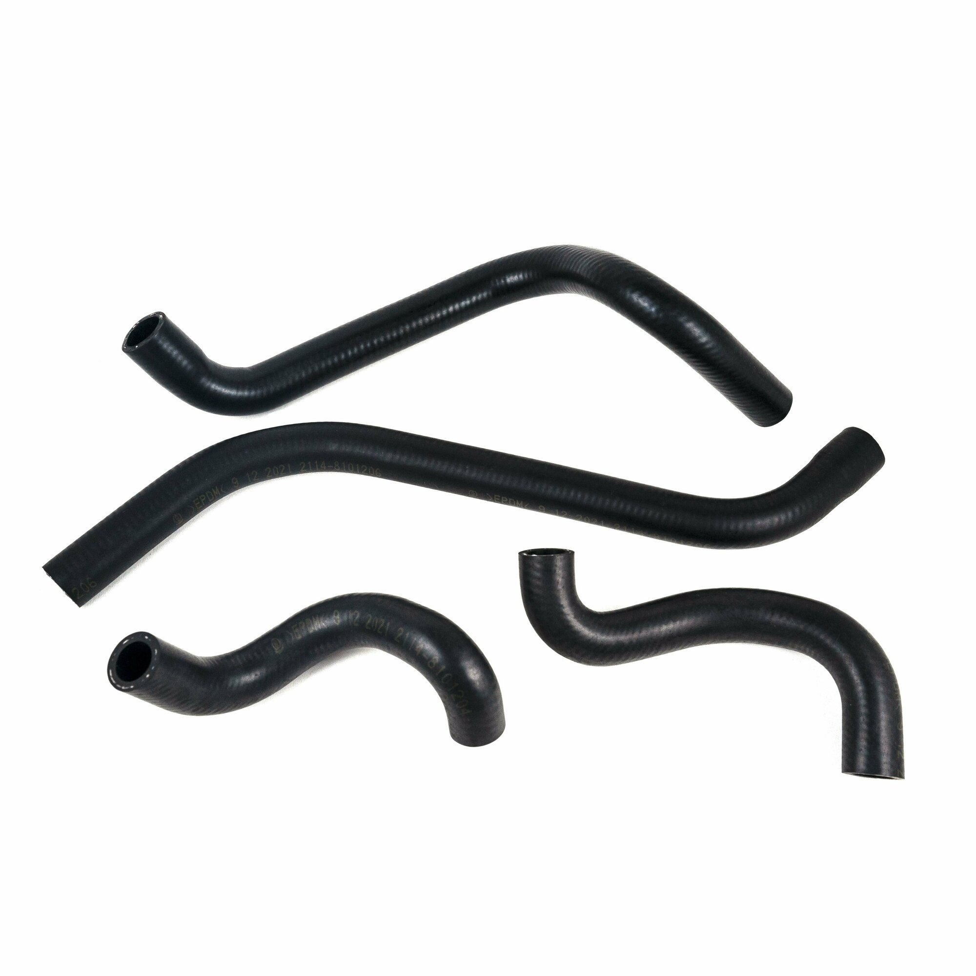 Патрубок отопителя ВАЗ-2114 4шт. (ПАО БРТ)