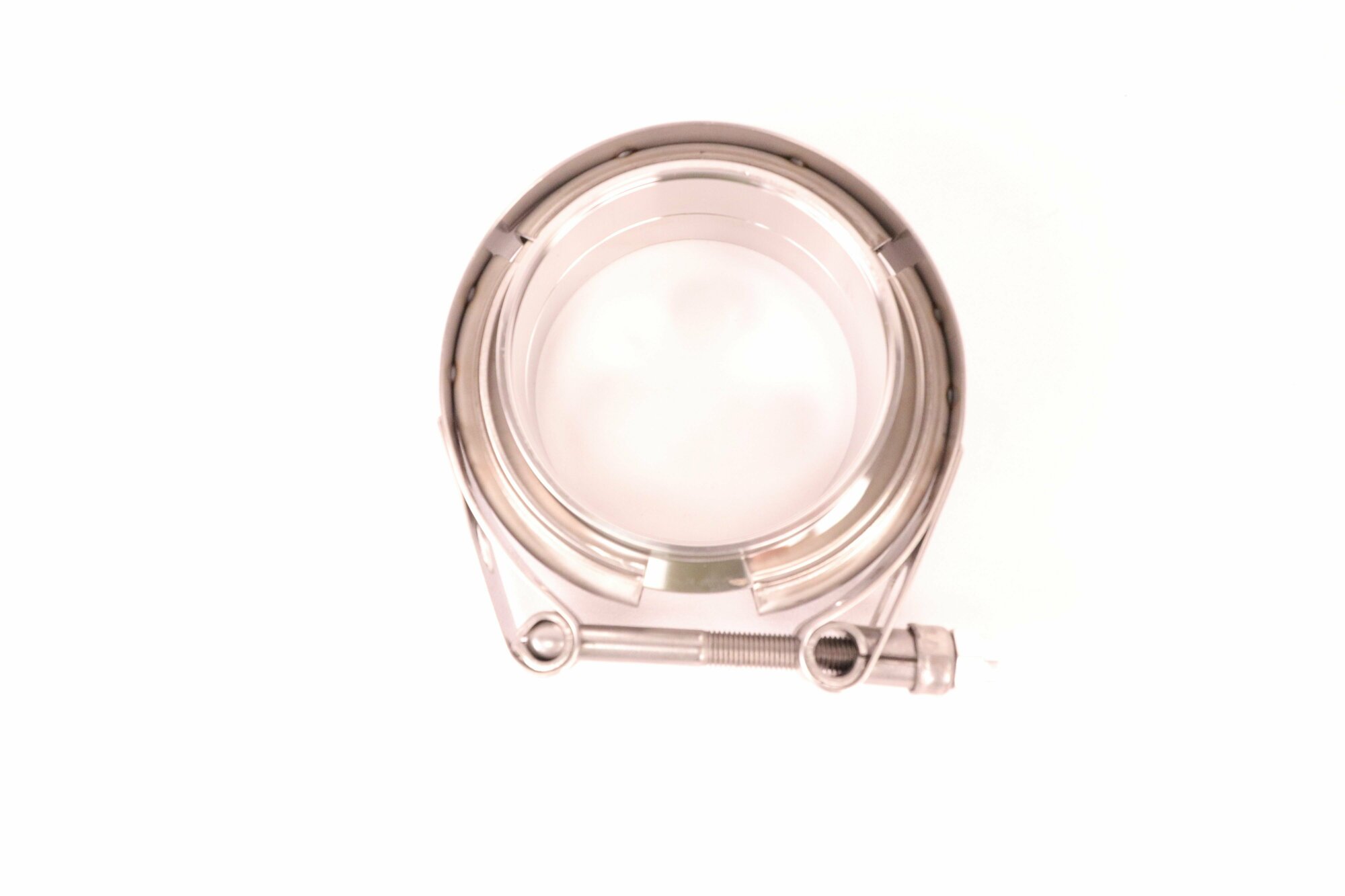 V-band хомут для выхлопа 3 дюйма 76 мм с проточкой с фланцами мама-папа