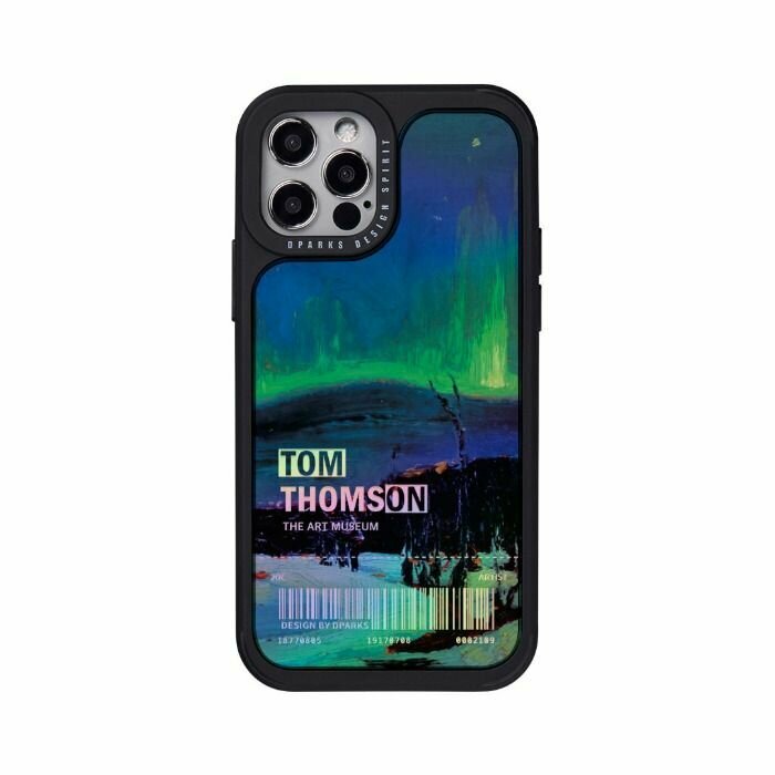 Чехол для смартфона со сменной переливающейся дизайнерской вкладкой DPARKS IPHONE 14 PRO MAX