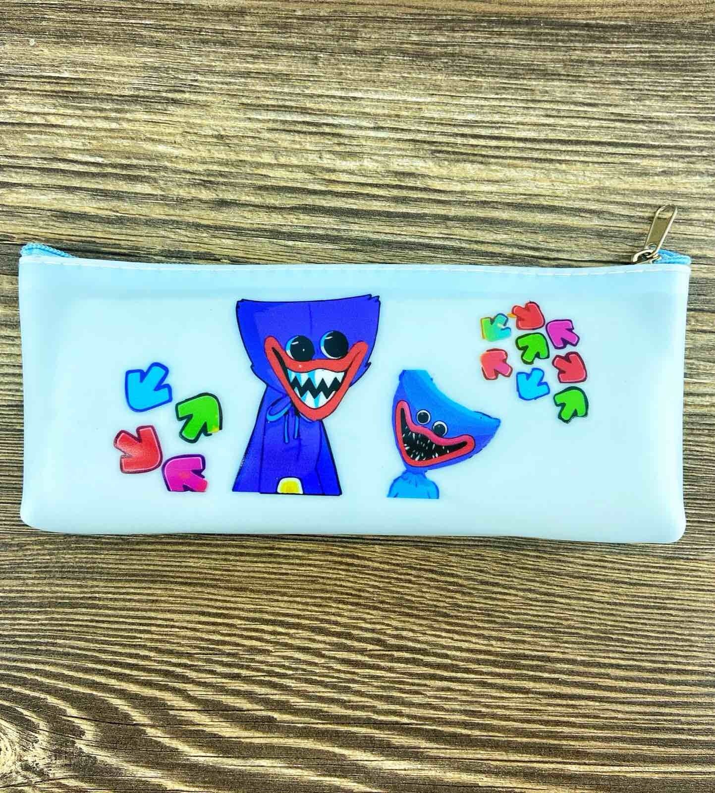 Пенал школьный силиконовый Хагги Вагги, цвет голубой