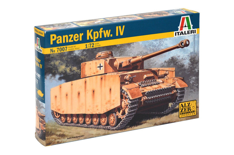 Сборная модель танка / Модель для сборки Italeri / Танк Pz.Kpfw.IV