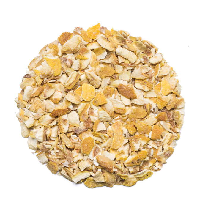 Лимон корка дробленая, для настойки, для кондитера, иммунитет, травяной чай, витаминный чай 500 гр.