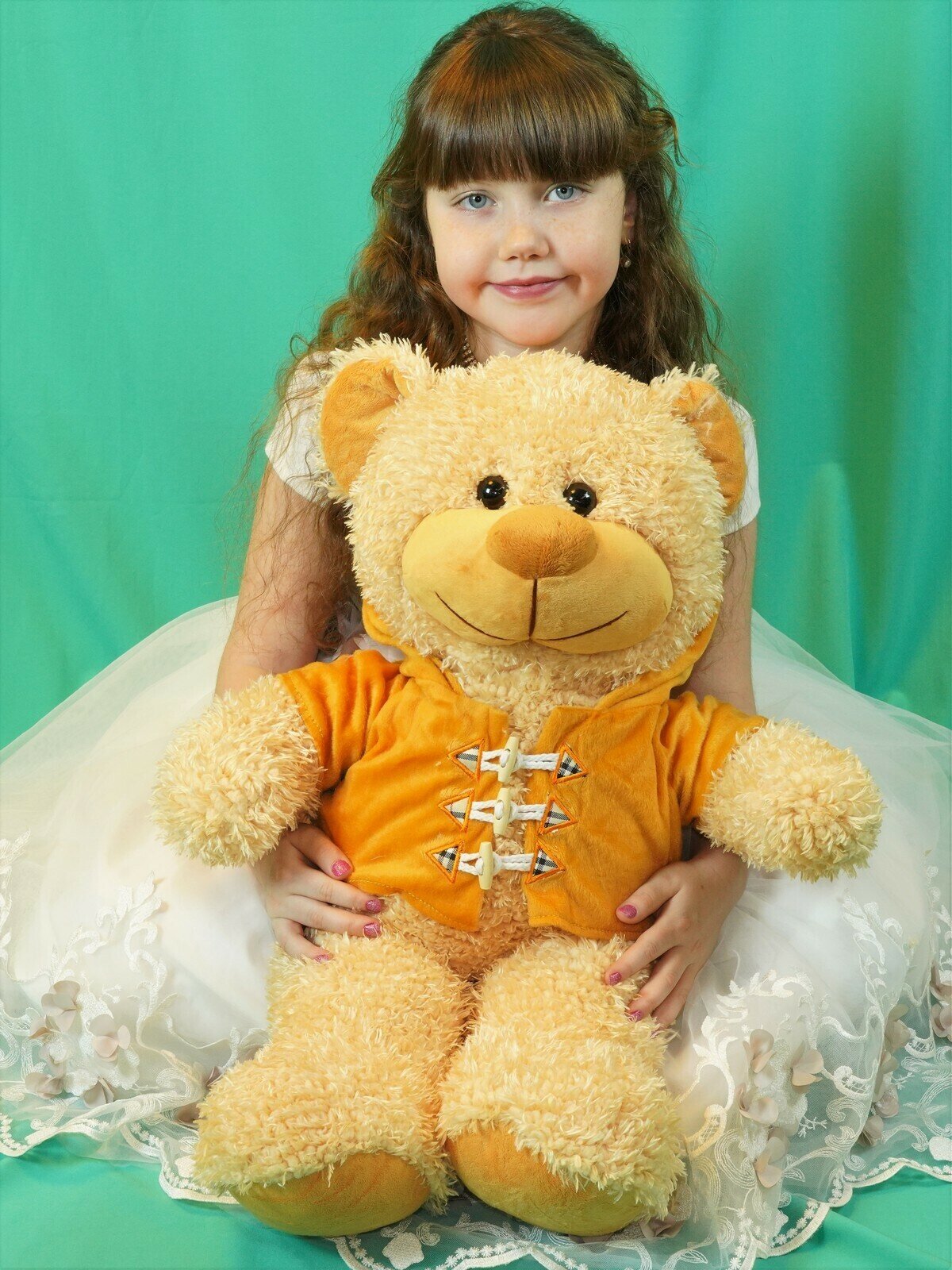 Мягкая игрушка Мишка в кофточке 60 см.