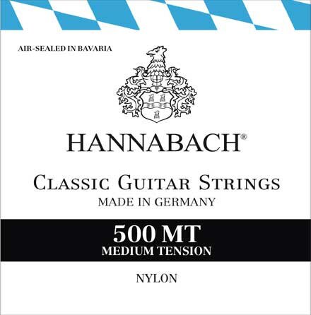 Струны для классической гитары Hannabach 500MT Silver-Plated
