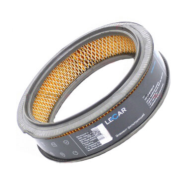 Фильтр воздушный для а/м Газ, УАЗ (дв. 402, 4215, 511) (LECAR) карбюратор