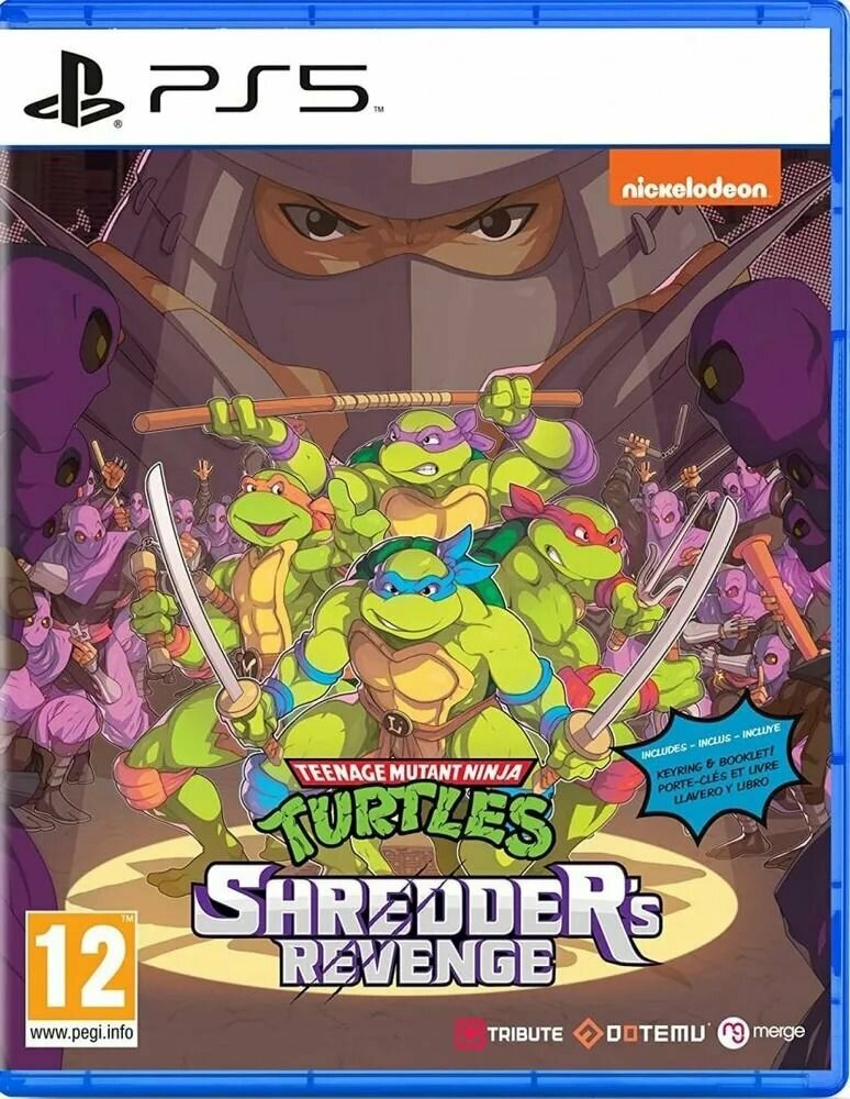 Игра Teenage Mutant Ninja Turtles: Shredder's Revenge (PlayStation 5, Английская версия)