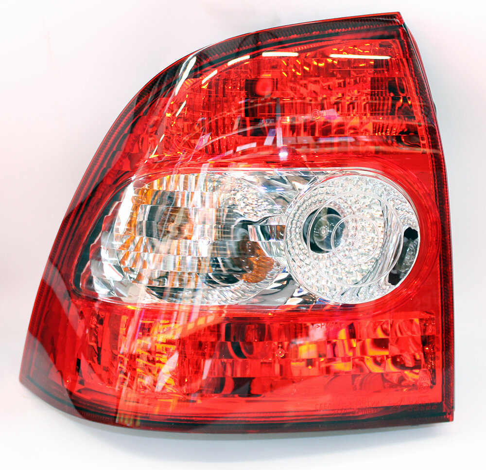 Фонарь задний ВАЗ-2170 левый в сборе дымчато-красный (Автосвет)