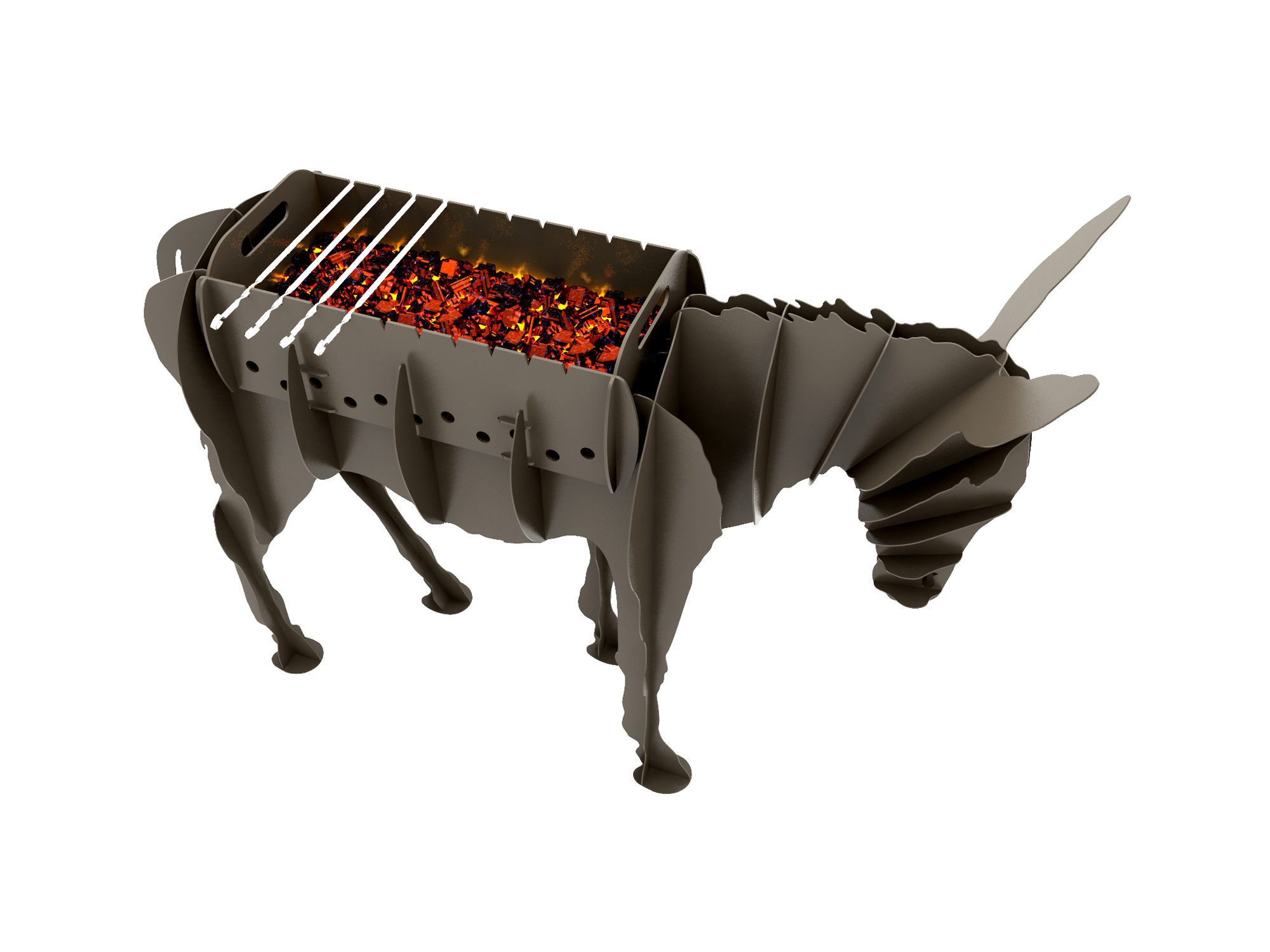 Мангал 3-д осёл