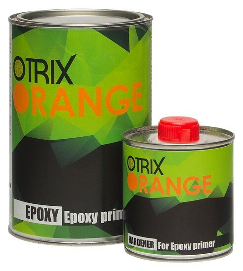 Грунт эпоксидный OTRIX ORANGE 0,75л + отвердитель 0,25л