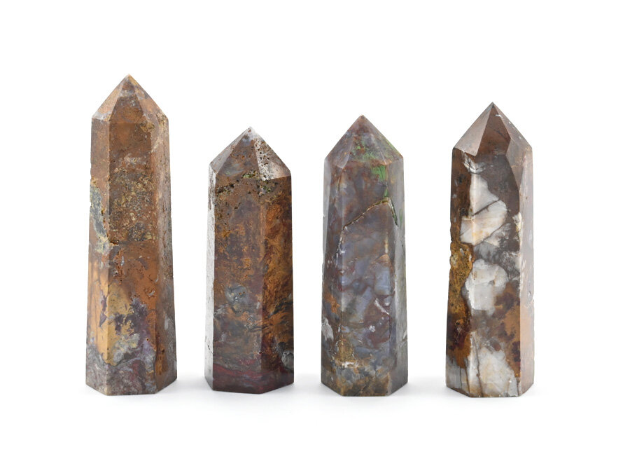 Кристалл из агата "Карандаш" 25*26*90мм, 105-110г. .