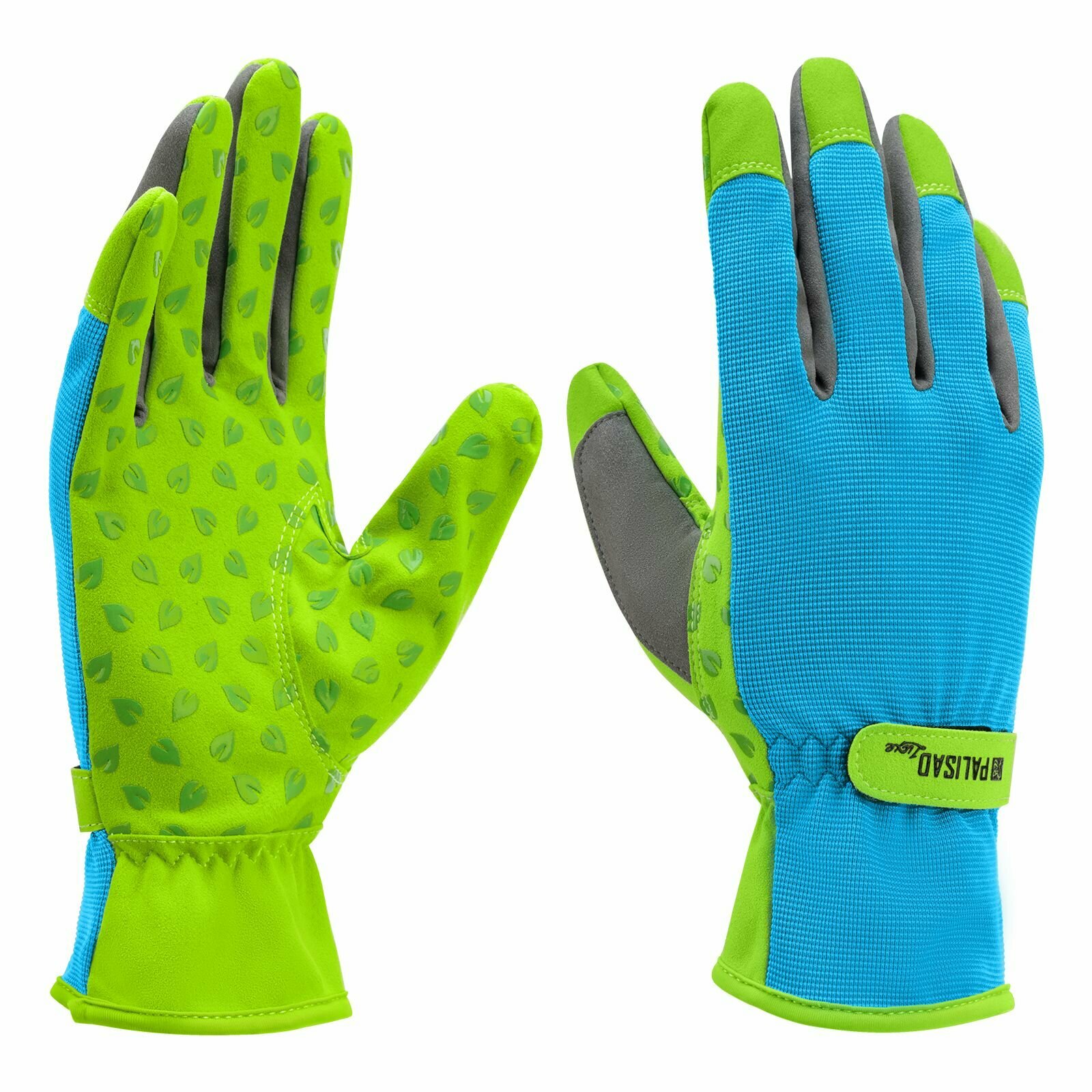 Перчатки рабочие PALISAD садовые на липучке, силиконовое нанесение, размер 7, Luxe (67984)