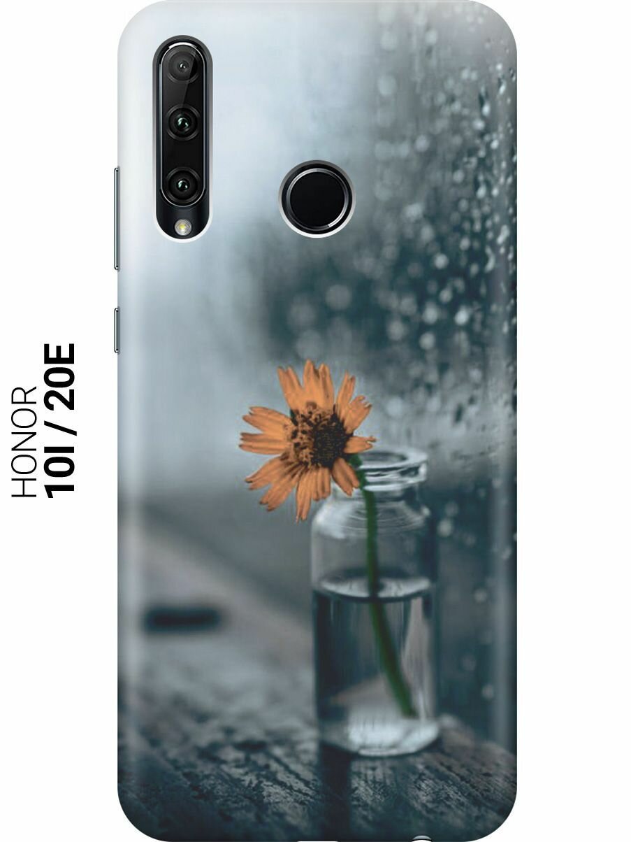 Силиконовый чехол на Honor 10i, 20e, Хонор 10 ай, 20е с принтом "Осенняя меланхолия"