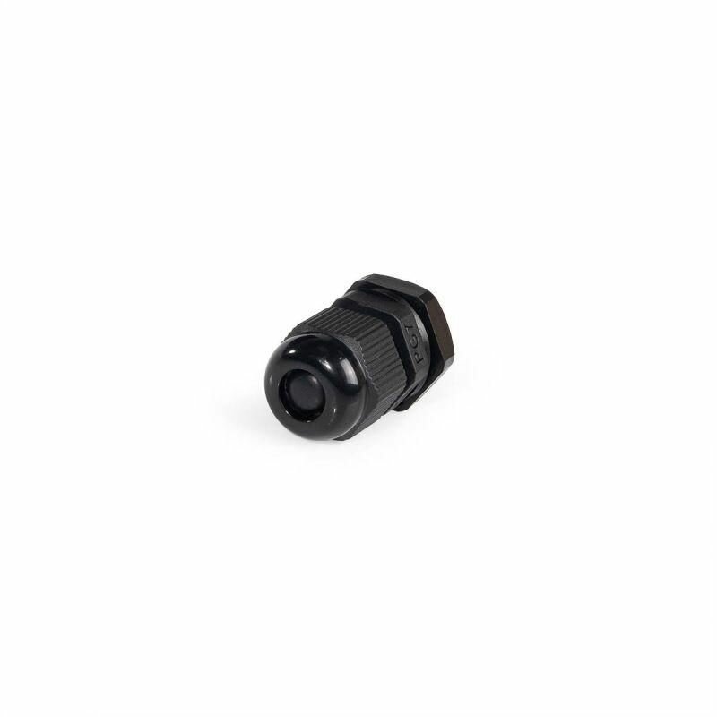 FORTISFLEX Кабельный ввод пластиковый pg 7 (3-6.5 мм) (ч) 100 шт 88639