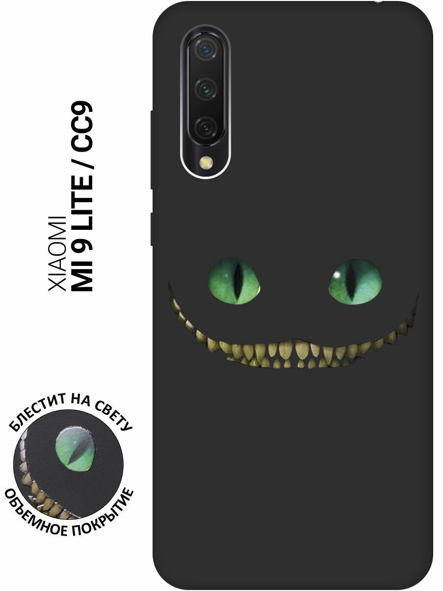 Ультратонкая защитная накладка для Xiaomi Mi 9 Lite, CC9 с принтом "Улыбка Чеширского Кота"