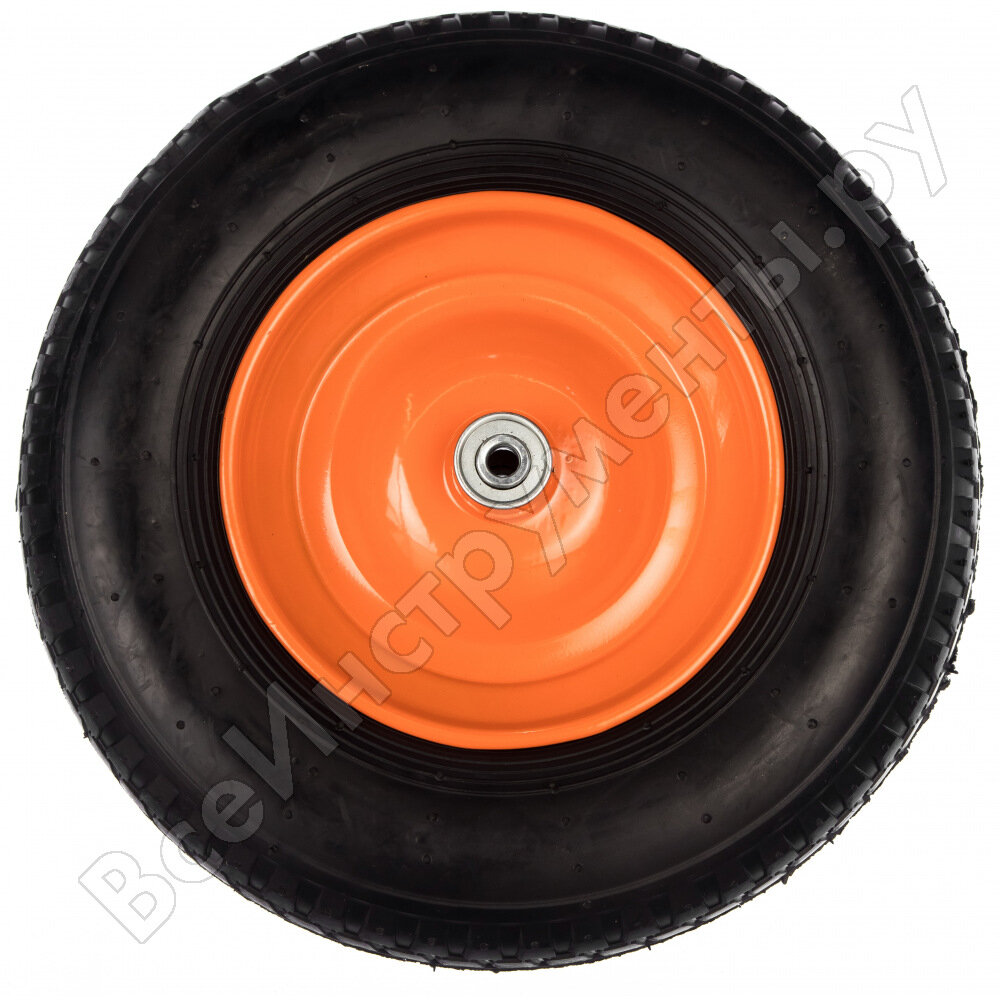 Колесо пневматическое 4.80/4.00-8 (380 мм) PALISAD подш. внут. диам. 12мм, длина оси 90мм// 68947 из качественной стали