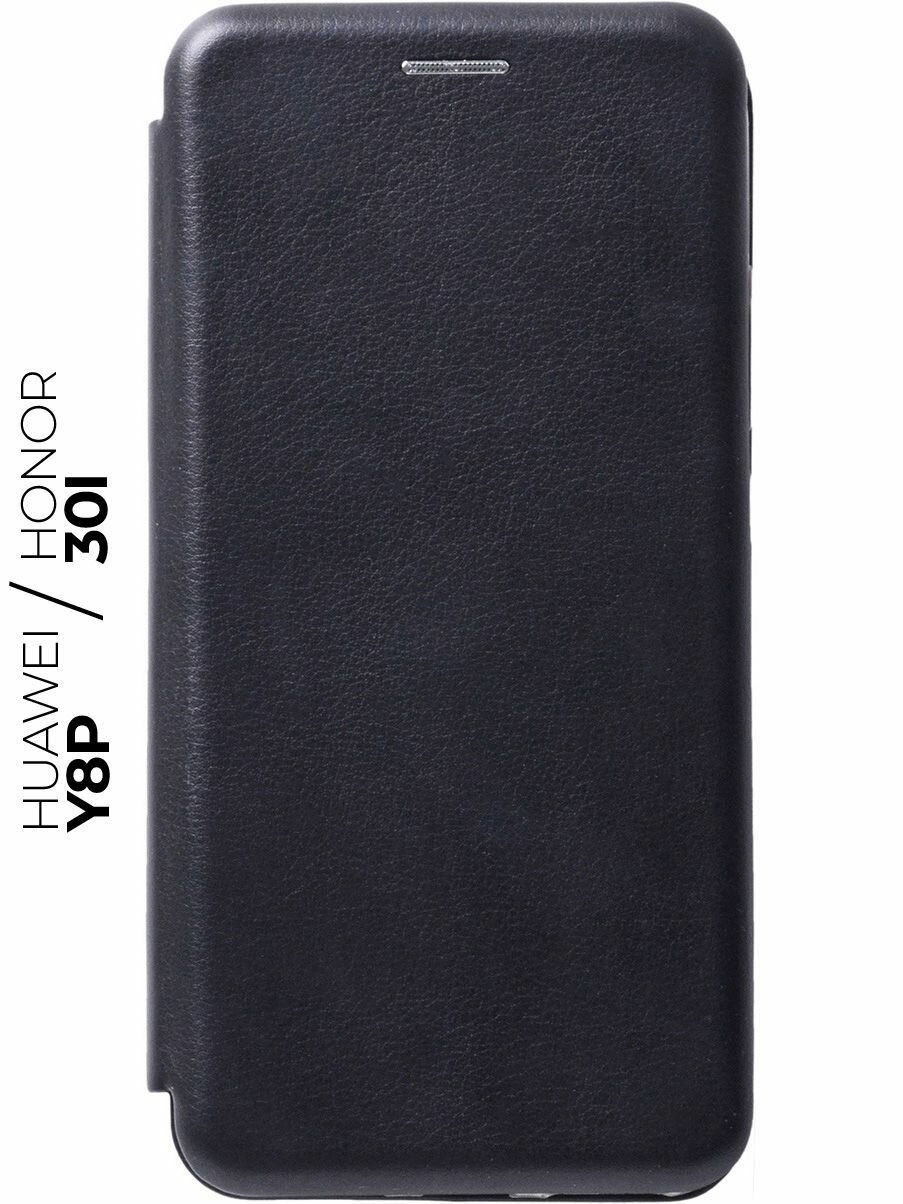 Чехол ZiFu Book для Huawei Y8P / Honor 30i черный